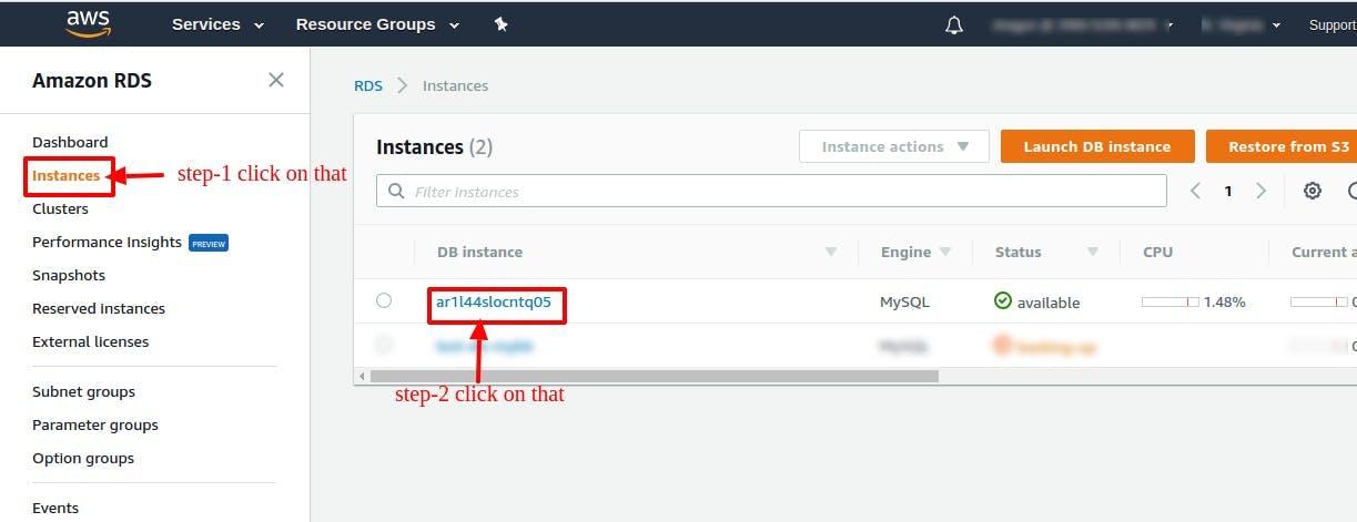 Steps to Identify Your RDS Endpoint | Guide By Intuz